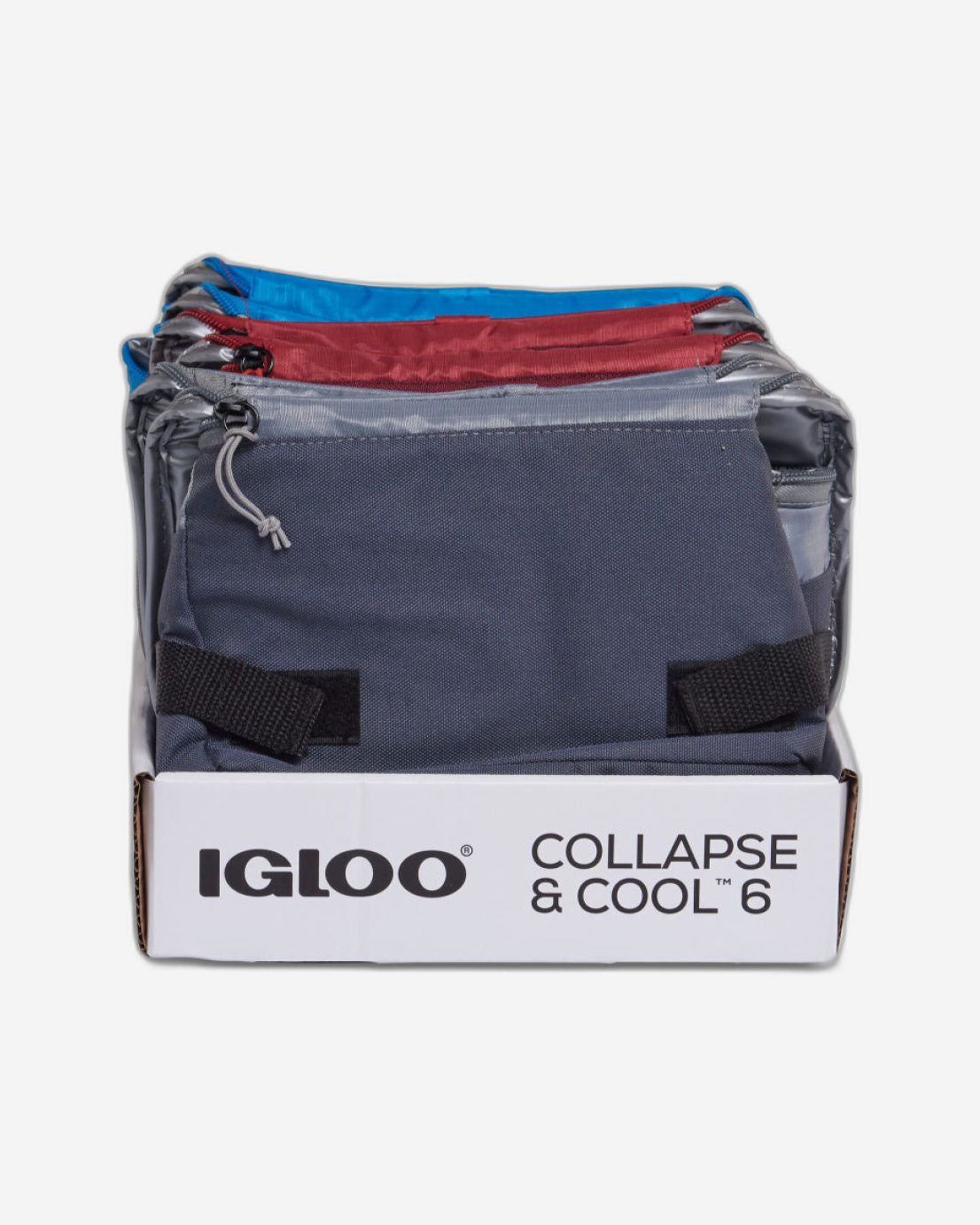 Igloo-Collapse & Cool 6 Solid Assortment - Blue/Black