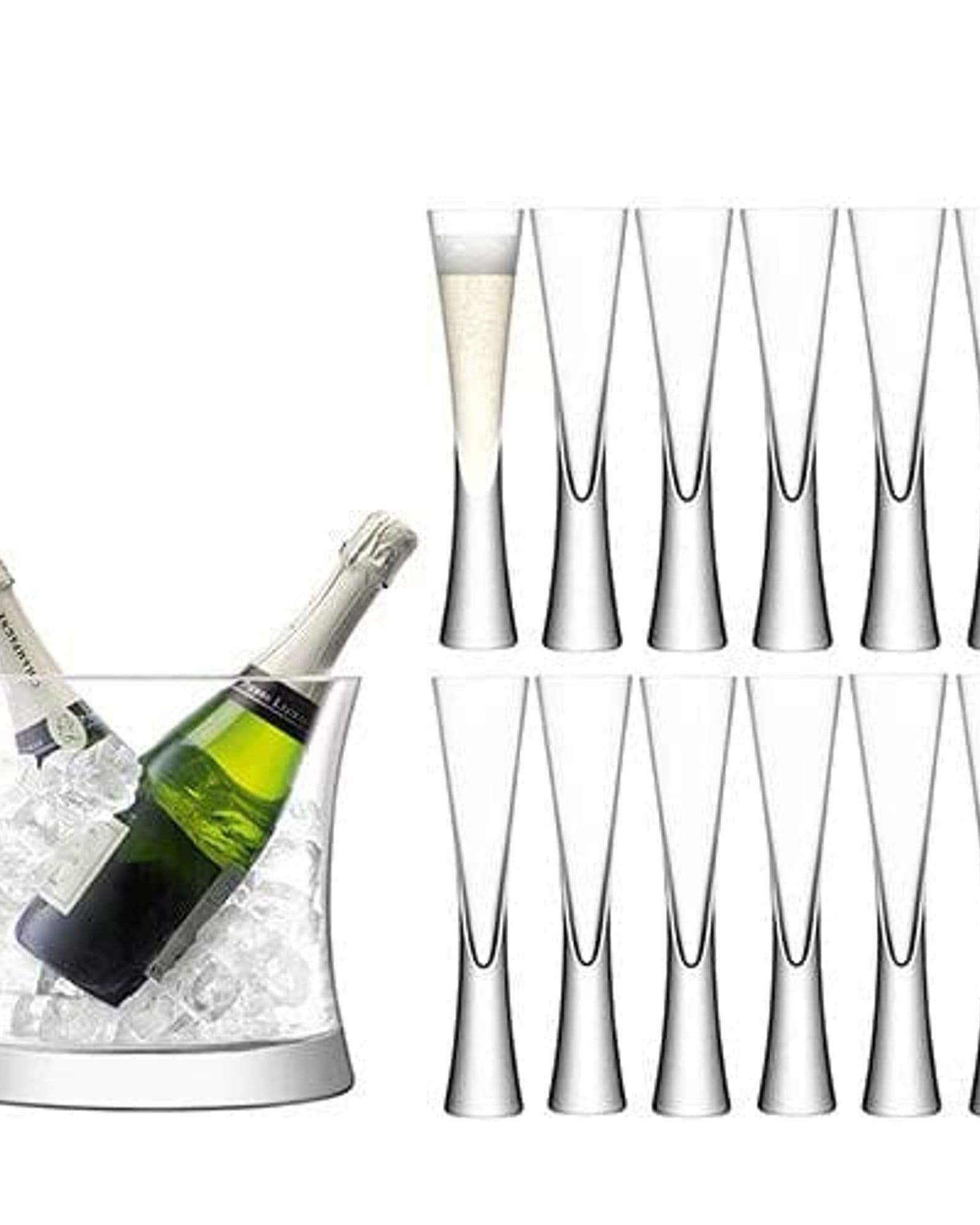 Buy Lsa Moya Grand Serving Set Clear Online in UAE | Jashanmal