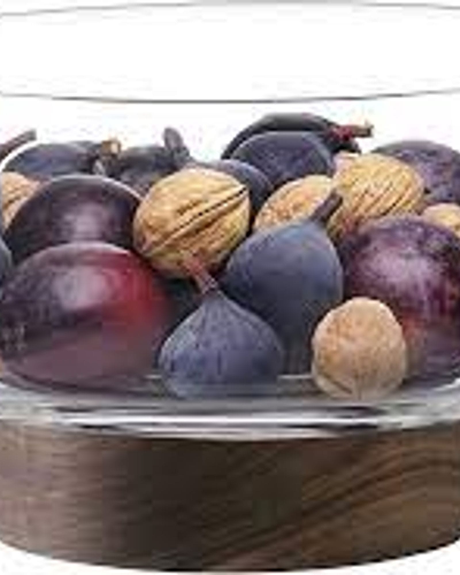 Buy Lsa City Bowl & Walnut Base Clear Online in UAE | Jashanmal