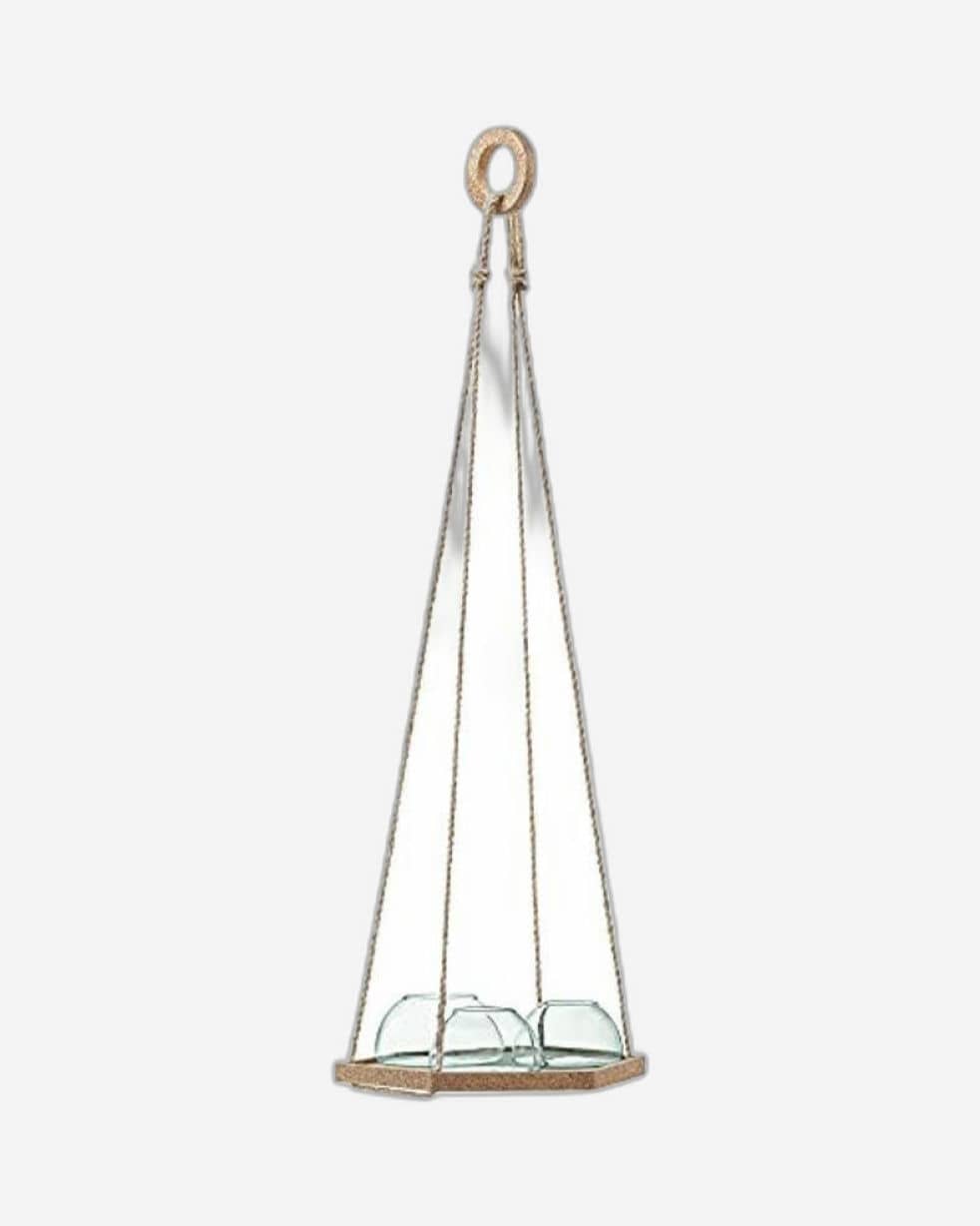 Lsa Canopy Hanging Planter Set Recycled/Cork – Jashanmal