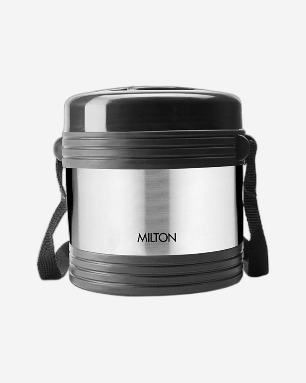 Buy Milton Legend Tiffin Box 2Pc Silver Online in UAE | Jashanmal