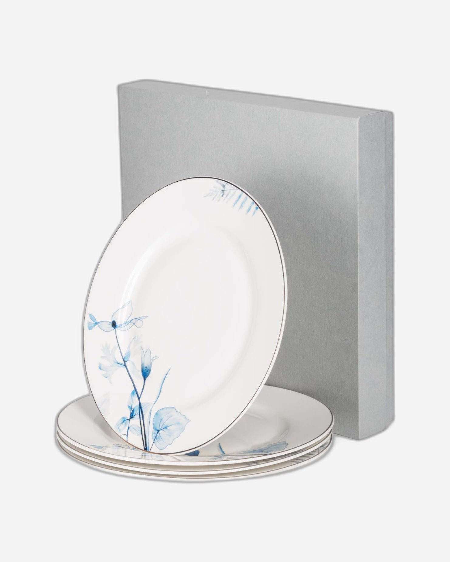 Fissman Plates Lyon Porcelain 4Pc 19cm