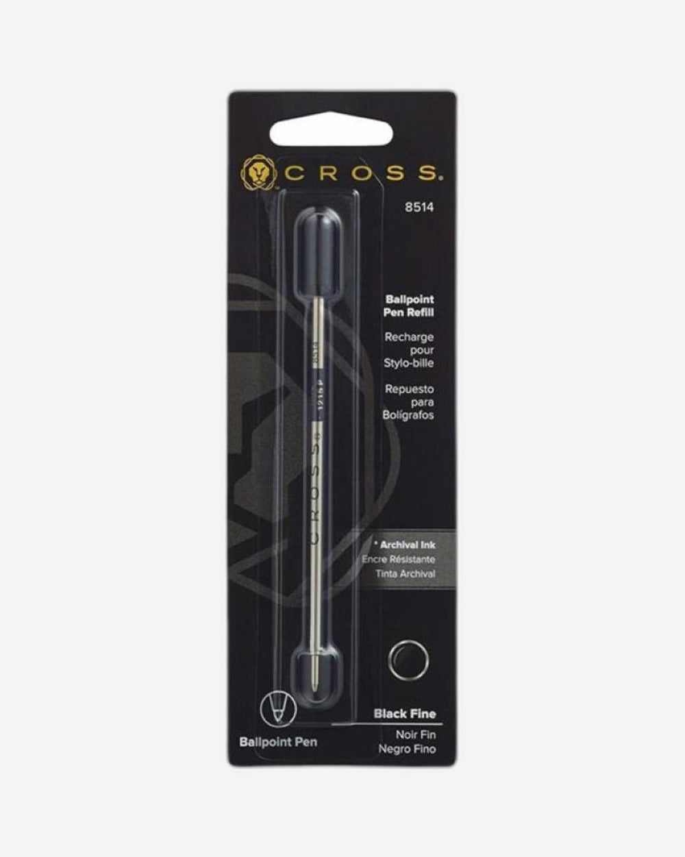 Cross FINE REFILL-BLACK Cross fine refill -black - 8514