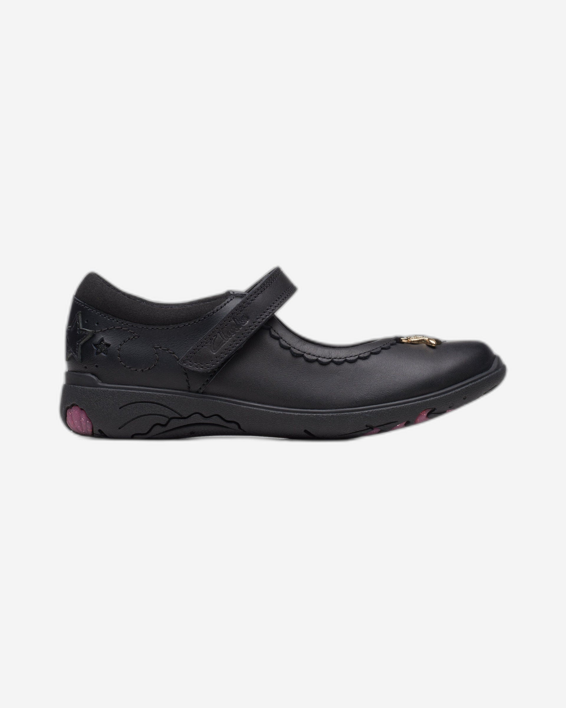 Clarks Girls Relda Sea Kid. (Standard Fit)