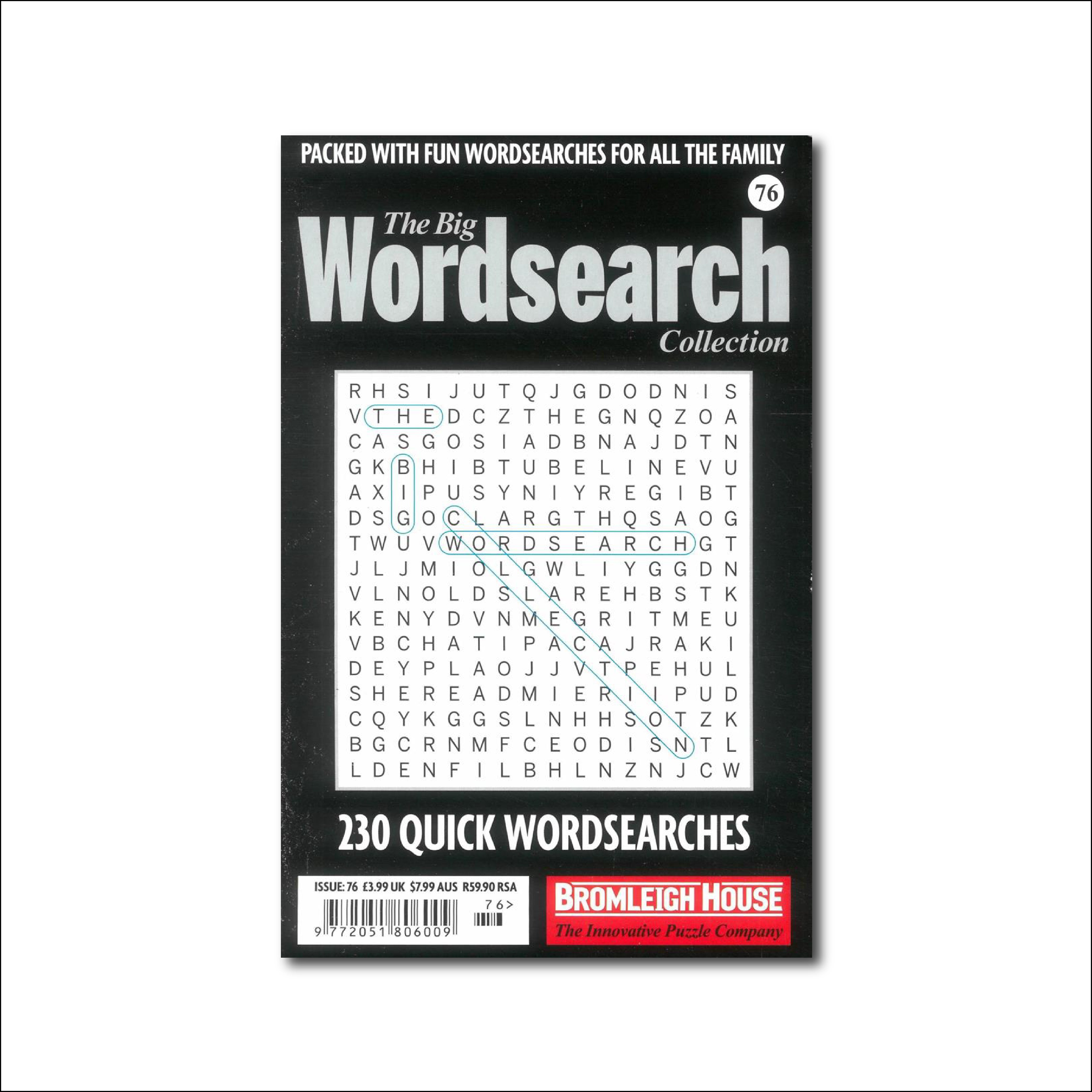 The Big Wordsearch Collection Uk Issue No. 76