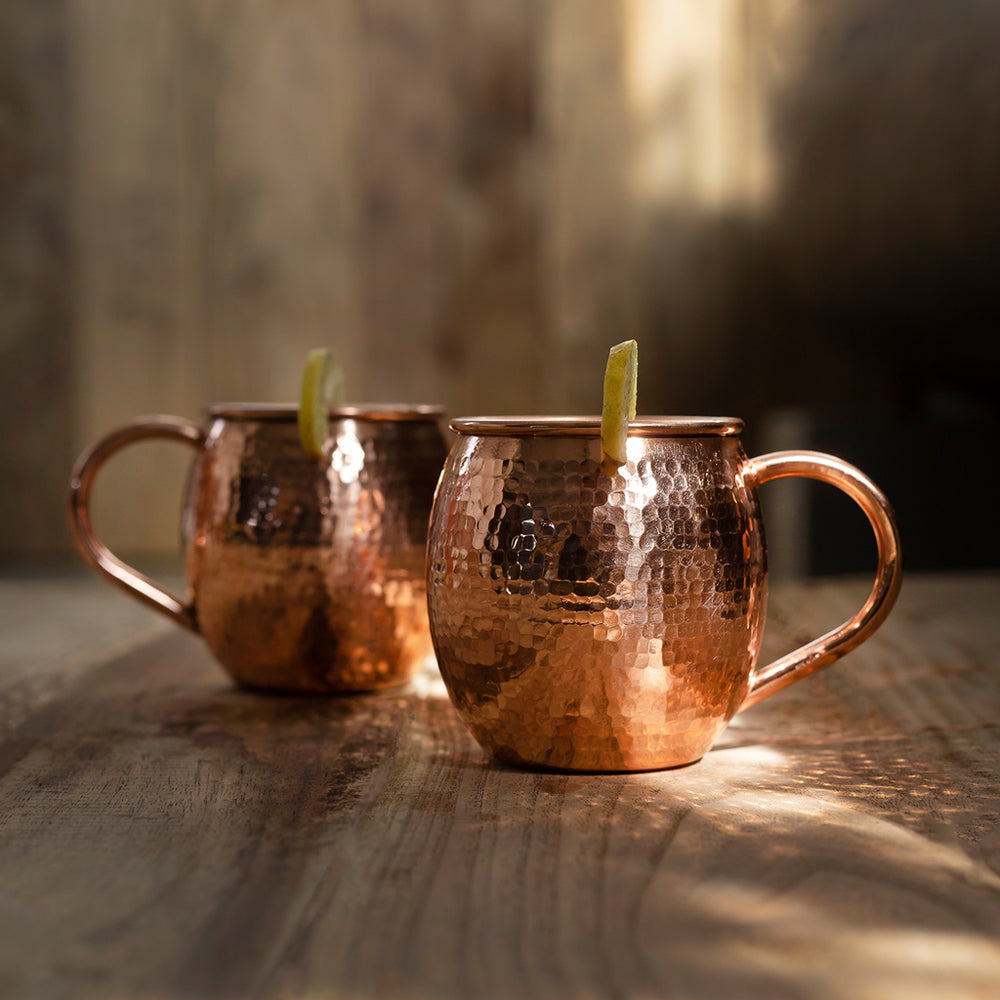 Curate Home - Copper Mule Mug Set