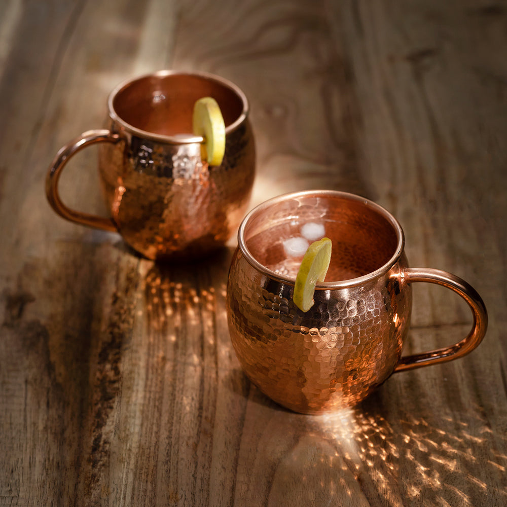 Curate Home - Copper Mule Mug Set