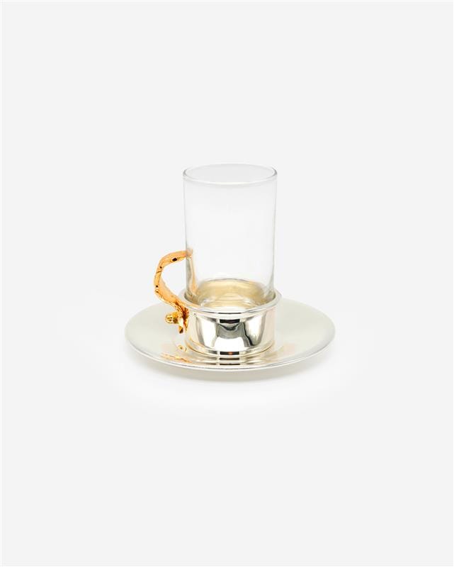 Buy Pantazelos Gold-Plated Handle Tea Cup Online in UAE | Jashanmal