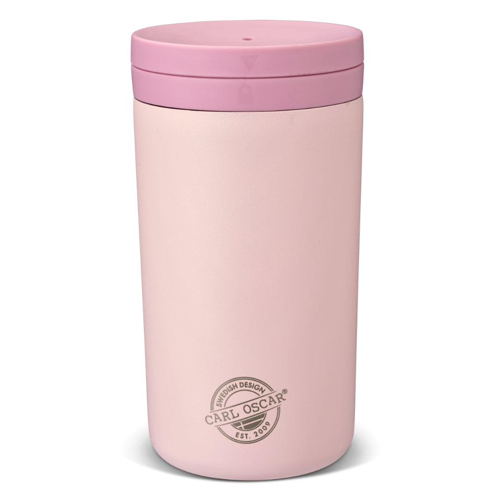 Carl Oscar Twist N Sip Temp Cup - Pink
