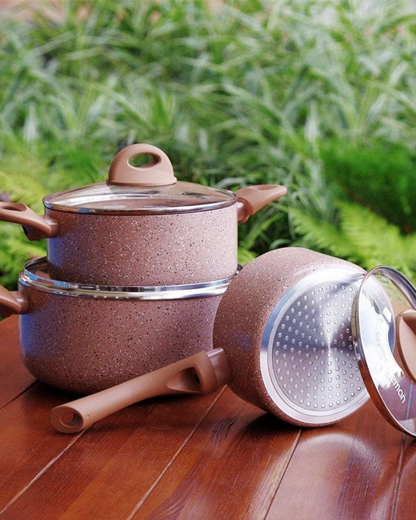Fissman Cookware Latte Aluminum 6Pc – Jashanmal
