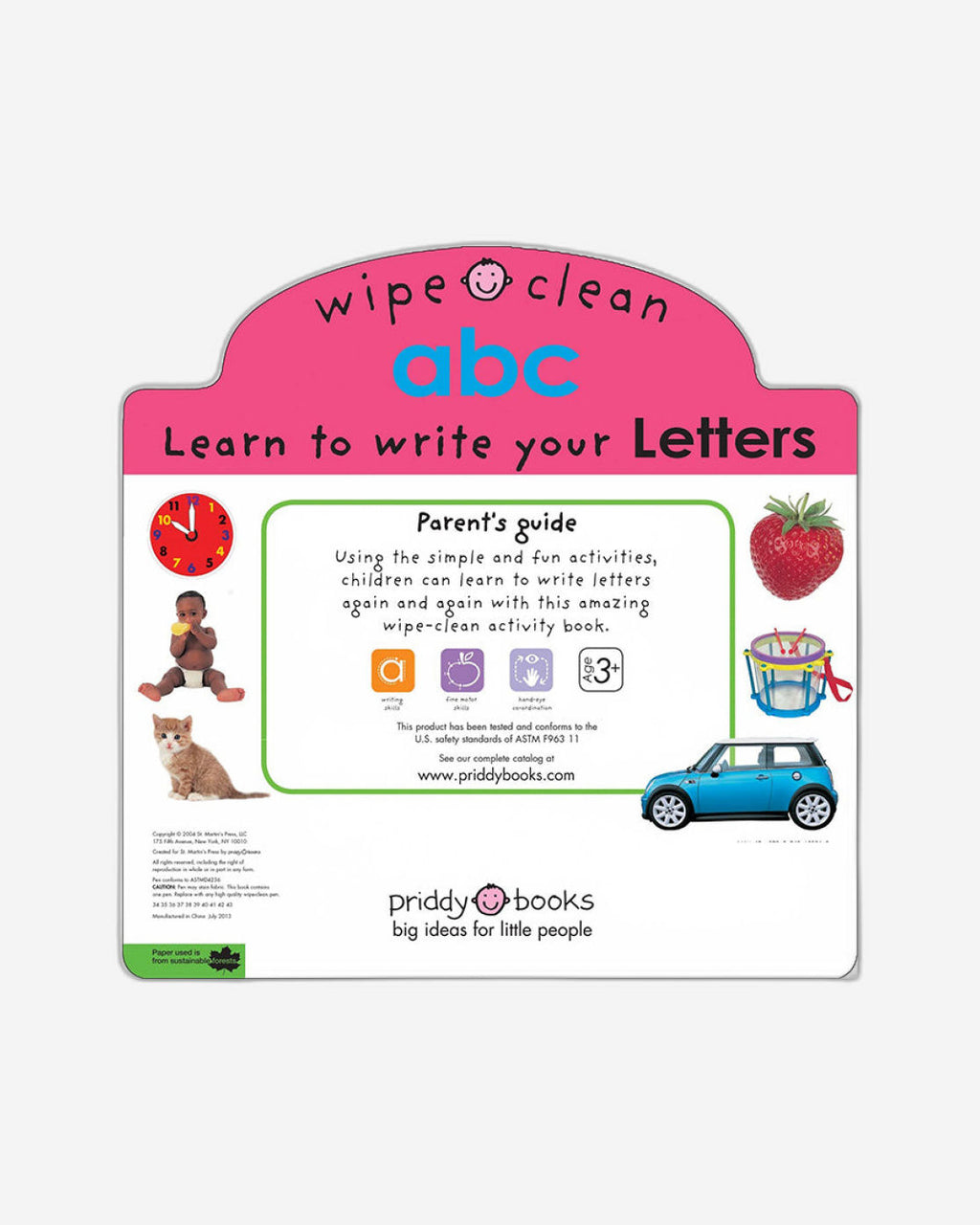 Wipe Clean: Learn to Write your Letters: ABC