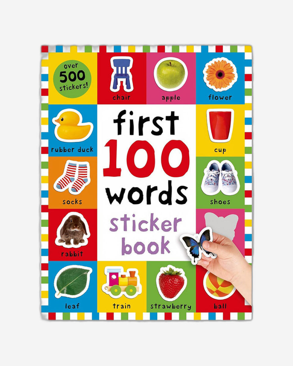First 100 Stickers: Words : Over 500 Stickers