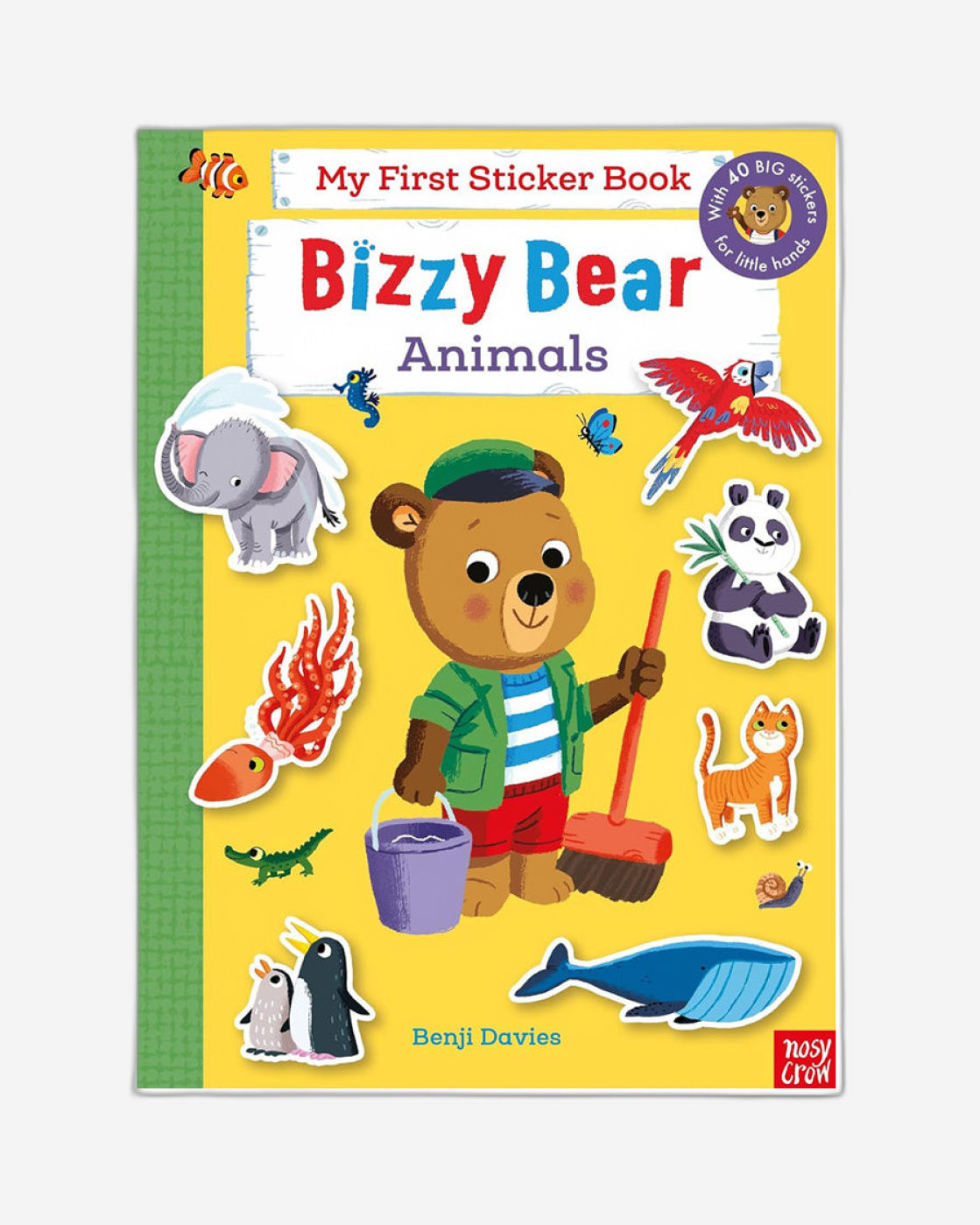 Bizzy Bear: My First Sticker Book Animals