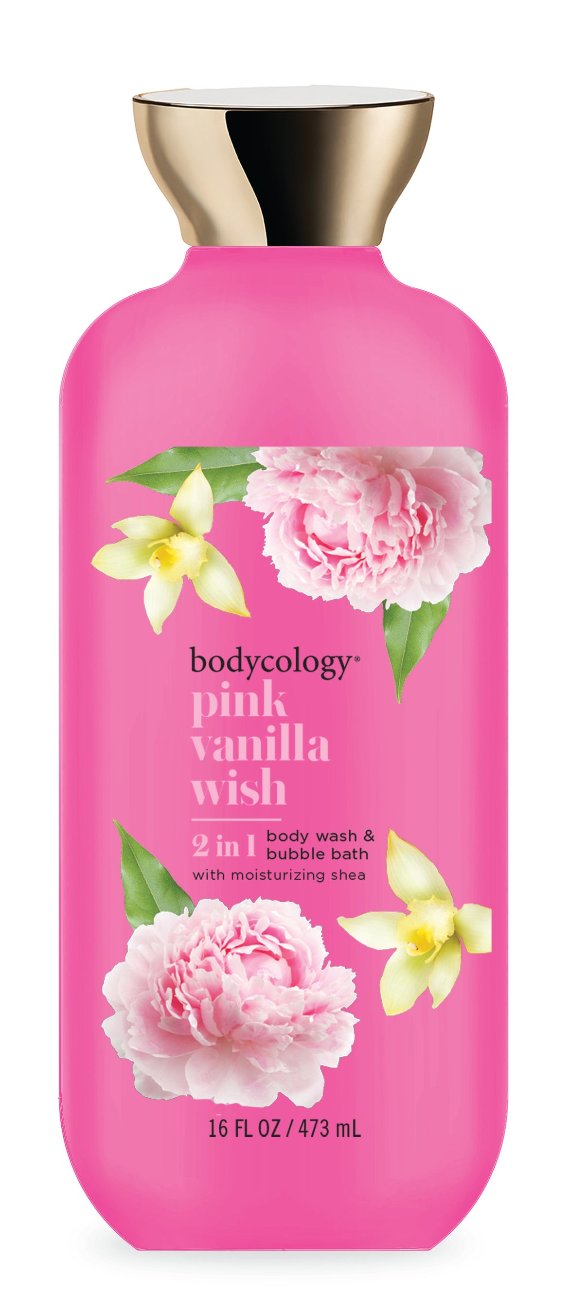 Bodycology Pink Vanilla Wish 16Oz Body Wash