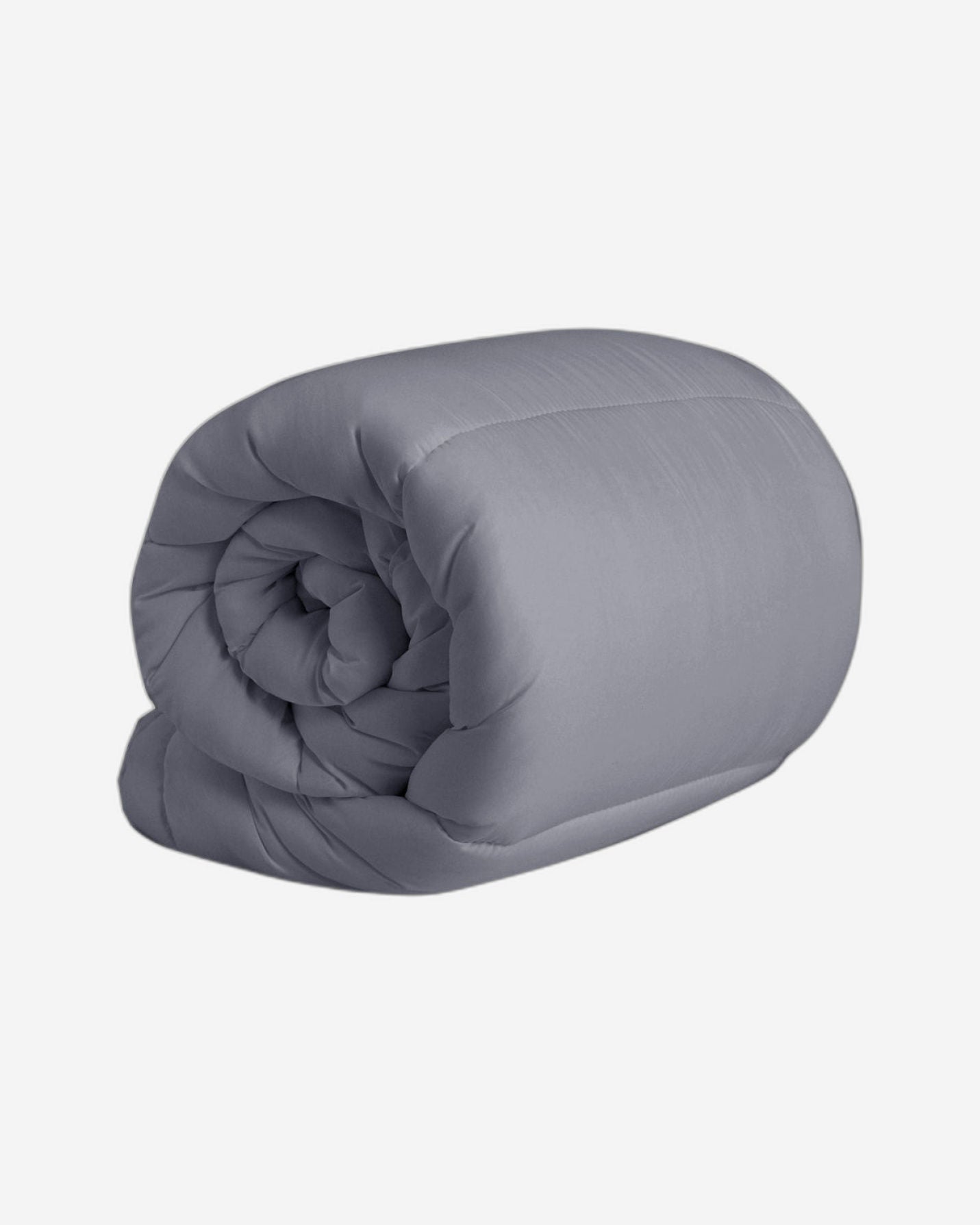 Cotton Home Roll Comforter Silver