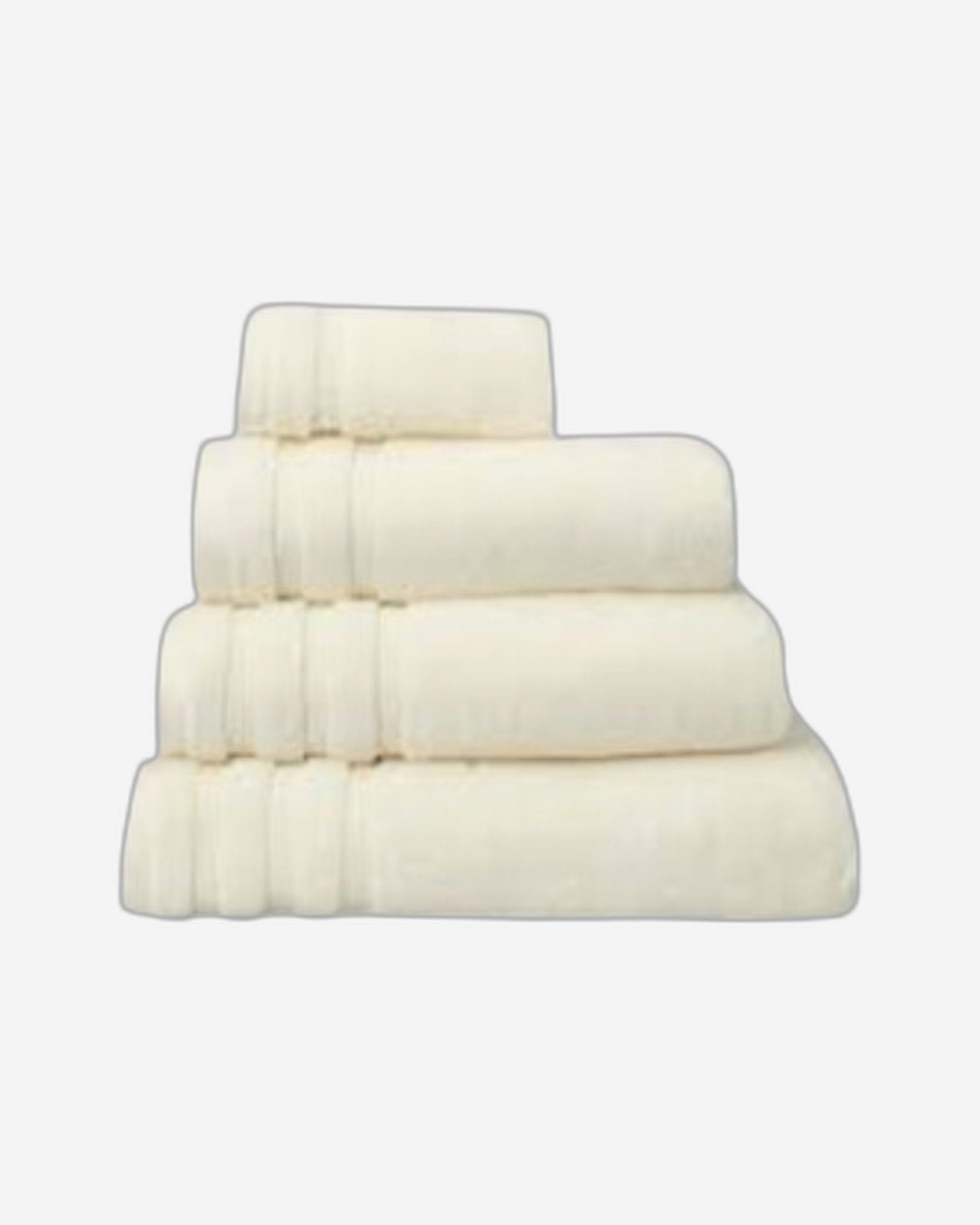Buy Linen Obsession "Zero Twist" Bath Towels Collection in Cream Online ...