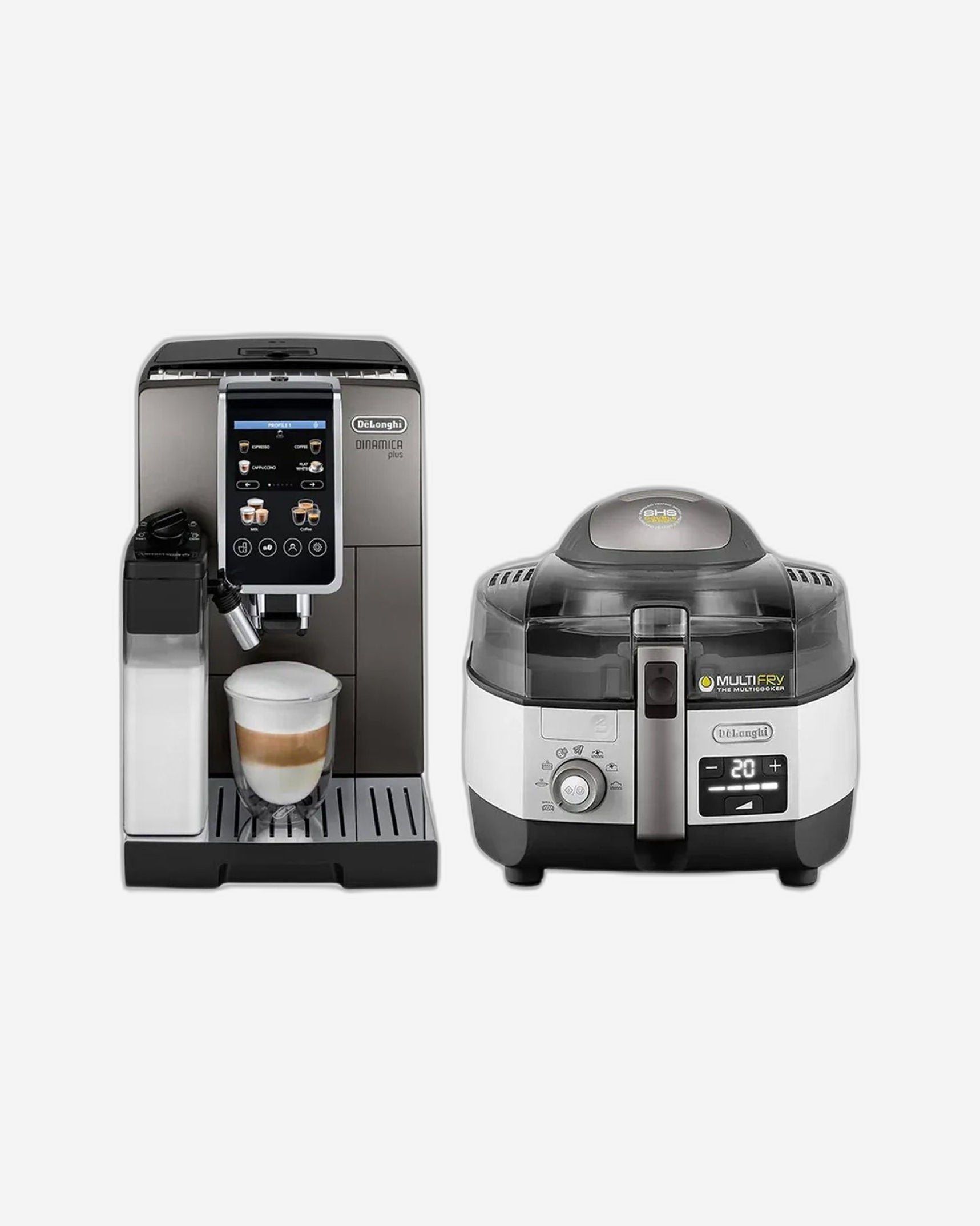 Buy De'Longhi Dinamica Plus + Free Extra Chef Plus Multifry Fryer ...