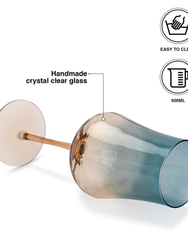 Fissman Wine Glasses Red 2Pc 600ml – Jashanmal