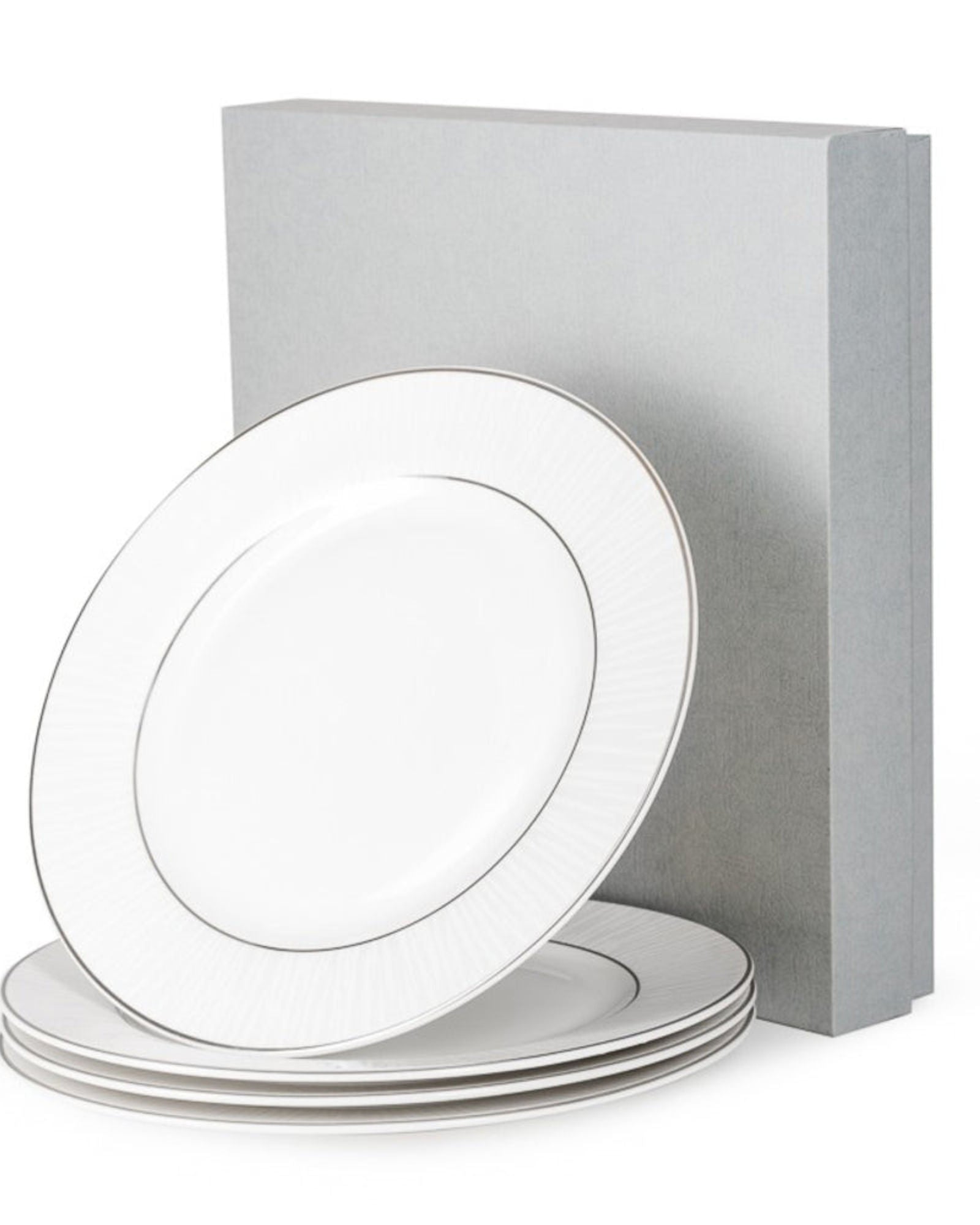 Buy Fissman Plates Nice Porcelain 4Pc 12cm Online in UAE | Jashanmal