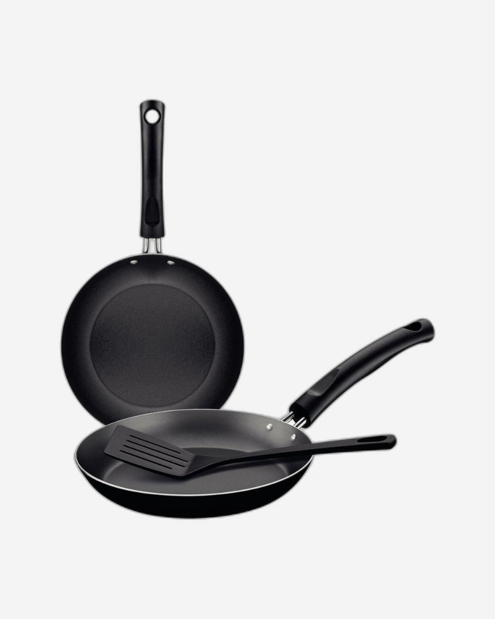 Tramontina Since 1911 Made In Brazil Tramontina 3-Piece Black Aluminum