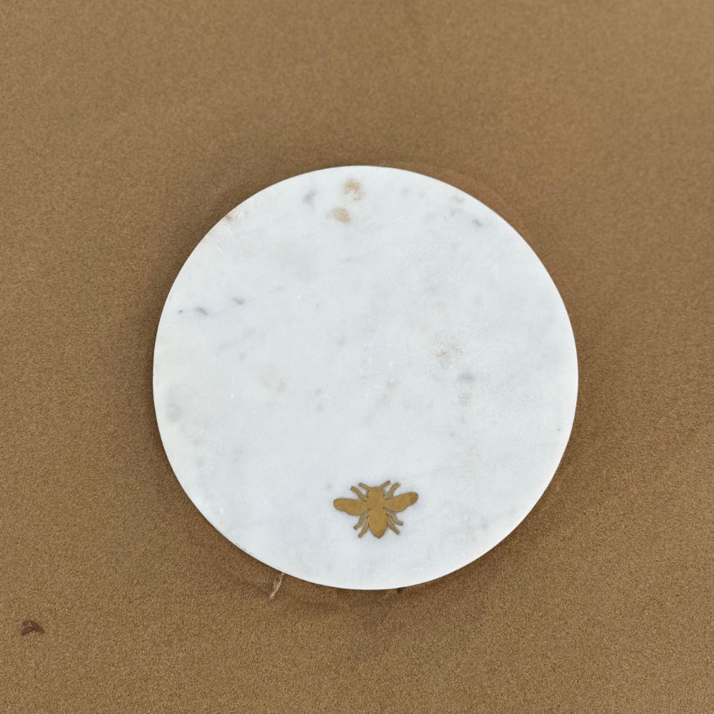 Tohfa Luxe Marble Bee Cheese Board