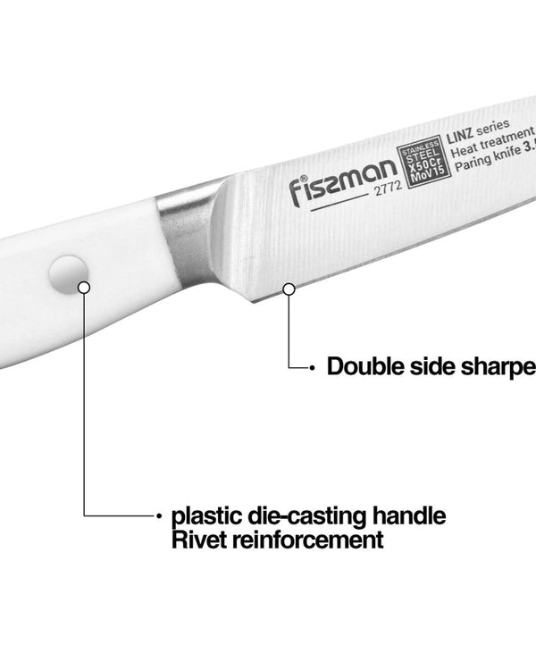 Buy Fissman Paring Knife Linz 3.5Inch Online in UAE | Jashanmal