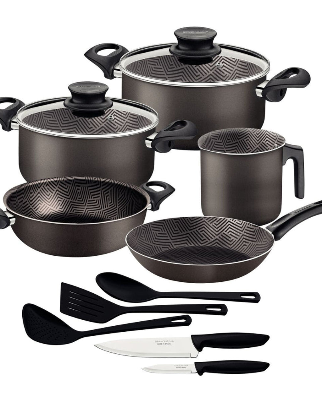 Tramontina Since 1911 Made In Brazil Tramontina Paris 12-Piece Lead-Co