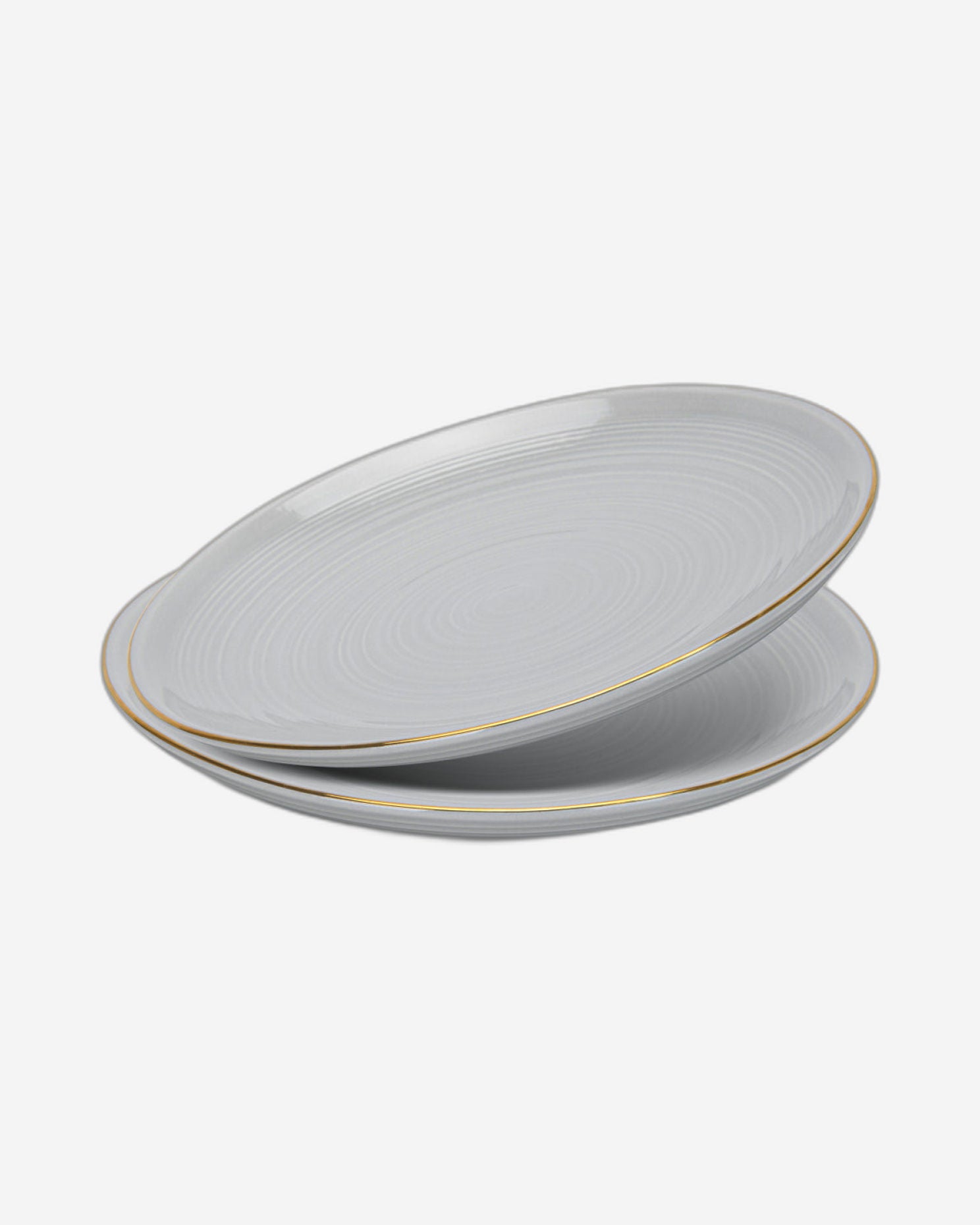 Buy Fissman Plates Firmina Gray 2Pc 26cm Online in UAE | Jashanmal