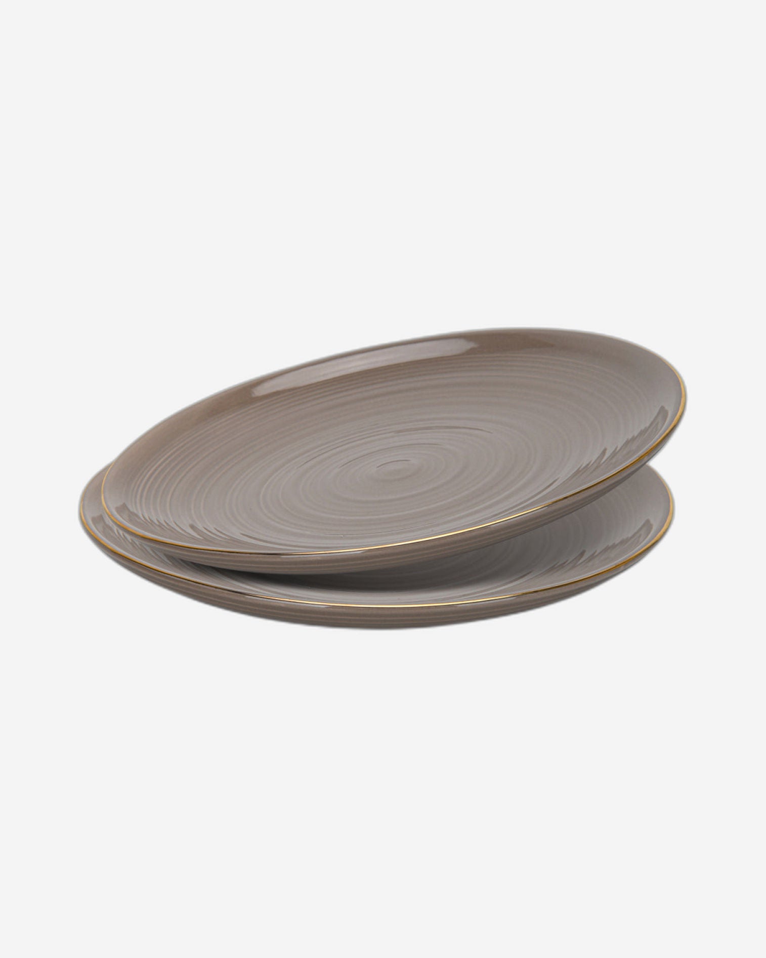 Buy Fissman Plates Firmina Brown 2Pc 26cm Online in UAE | Jashanmal