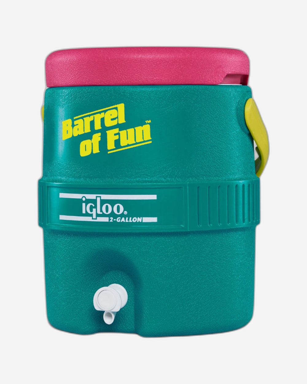 00042250-Igloo-Retro Barrel of Fun 2 Gallon Water Jug - Jade