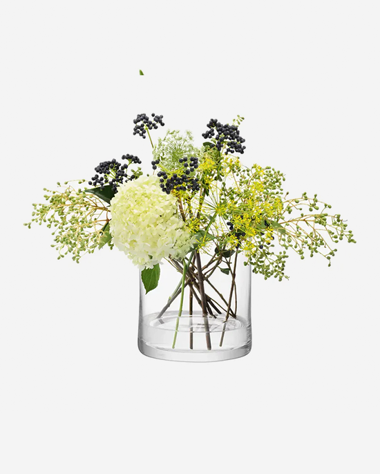 LSA Clear Column VaseCandleholder H40cm – Jashanmal