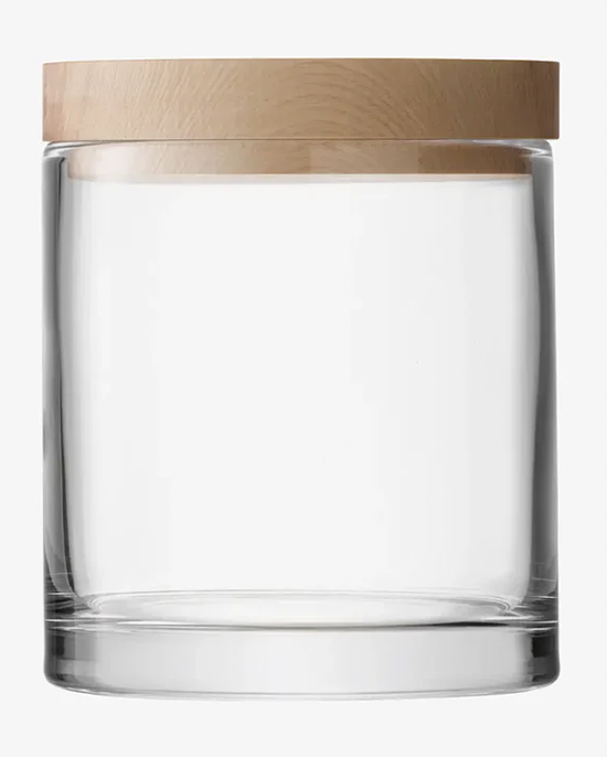 LSA Lotta Container Clear & Ash Lid – Jashanmal