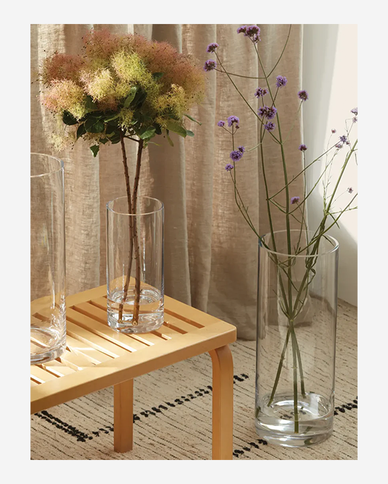 LSA Column Clear Vase 28cm – Jashanmal