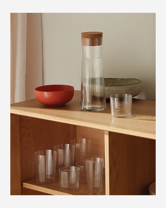 LSA Clear Gio Carafe with Cork Stopper 1.35L – Jashanmal