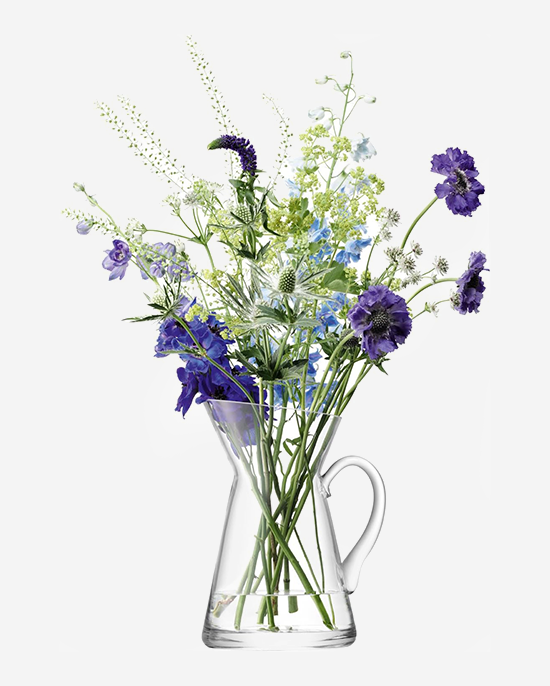 LSA Clear Flower Jug Vase – Jashanmal