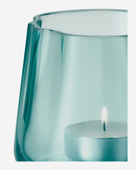 LSA Sea Green Lagoon Tealight HolderVase – Jashanmal