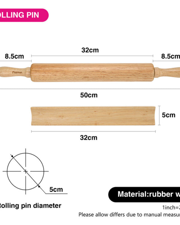 Fissman Rolling Pin Rubber 50cm Stand – Jashanmal