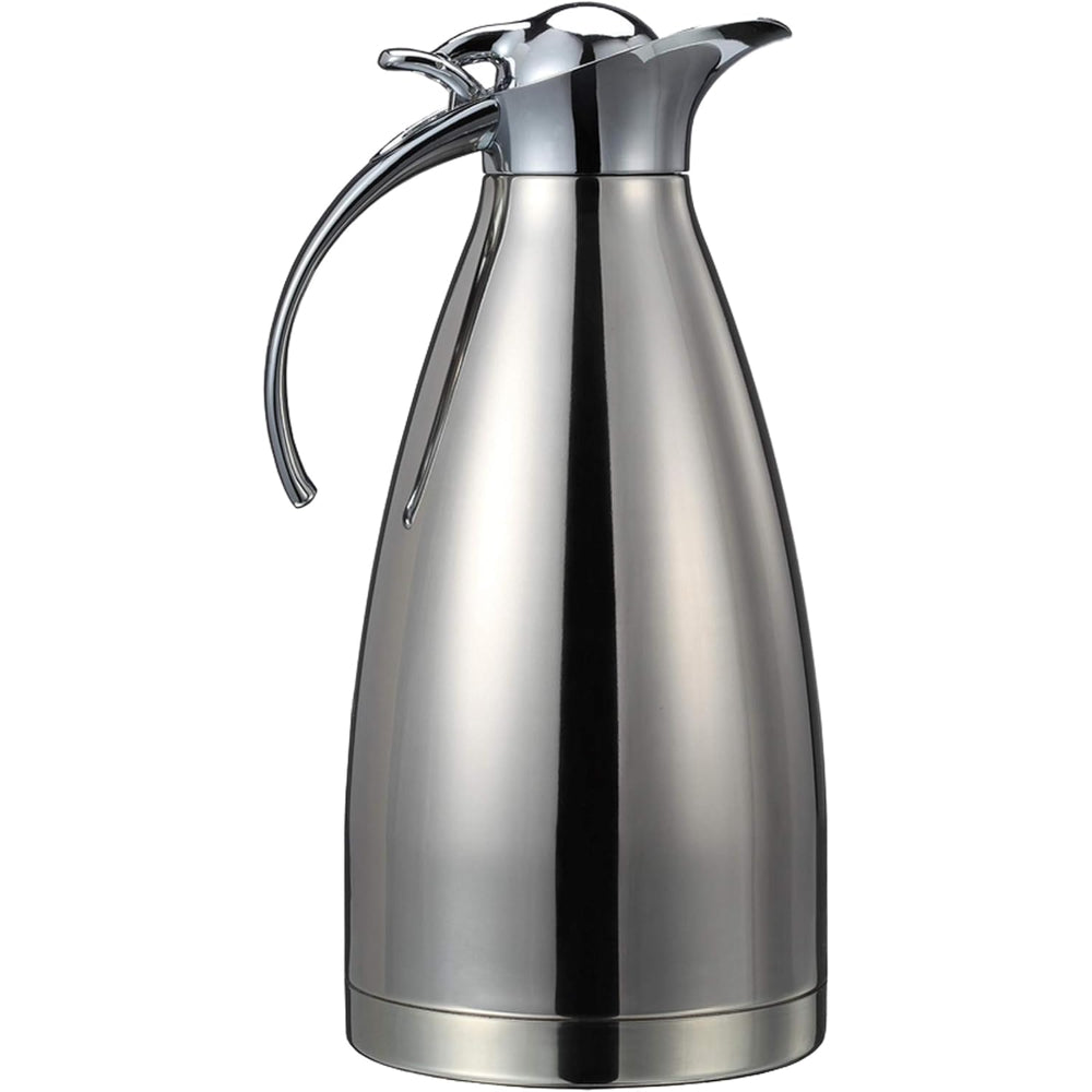 Stainless Steel 1L Classic Vacuum Jug, Silver | Double Wall Insulated