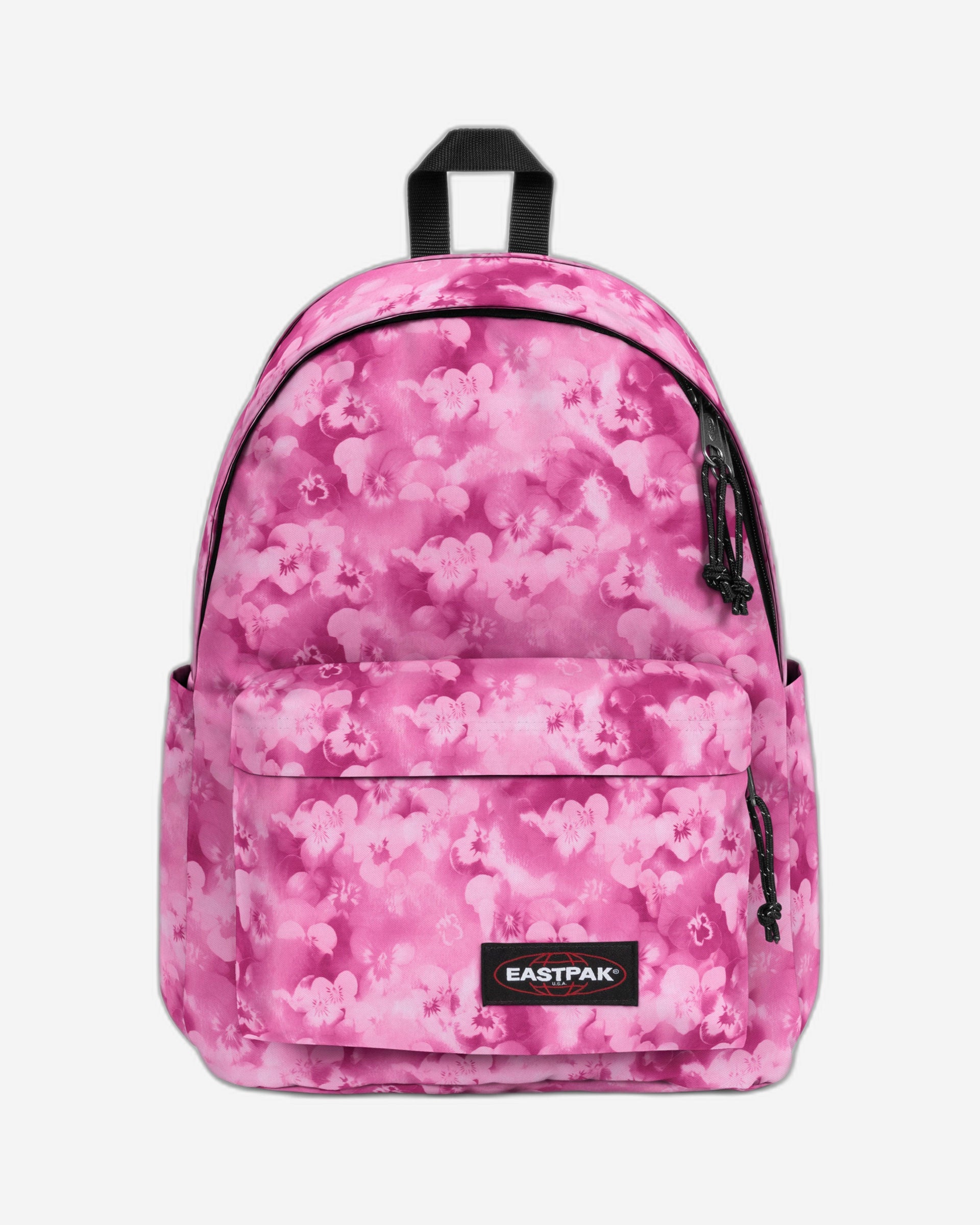 Eastpak Day Office Flowerblur Pink Medium Laptop Backpack - EK0A5BIK2O