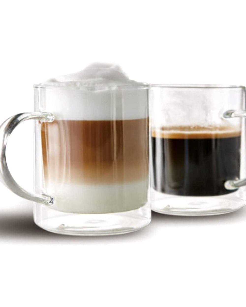 Cuisine Art Double Walled Insulated Drinking Mug Set With Handle 2-Pie