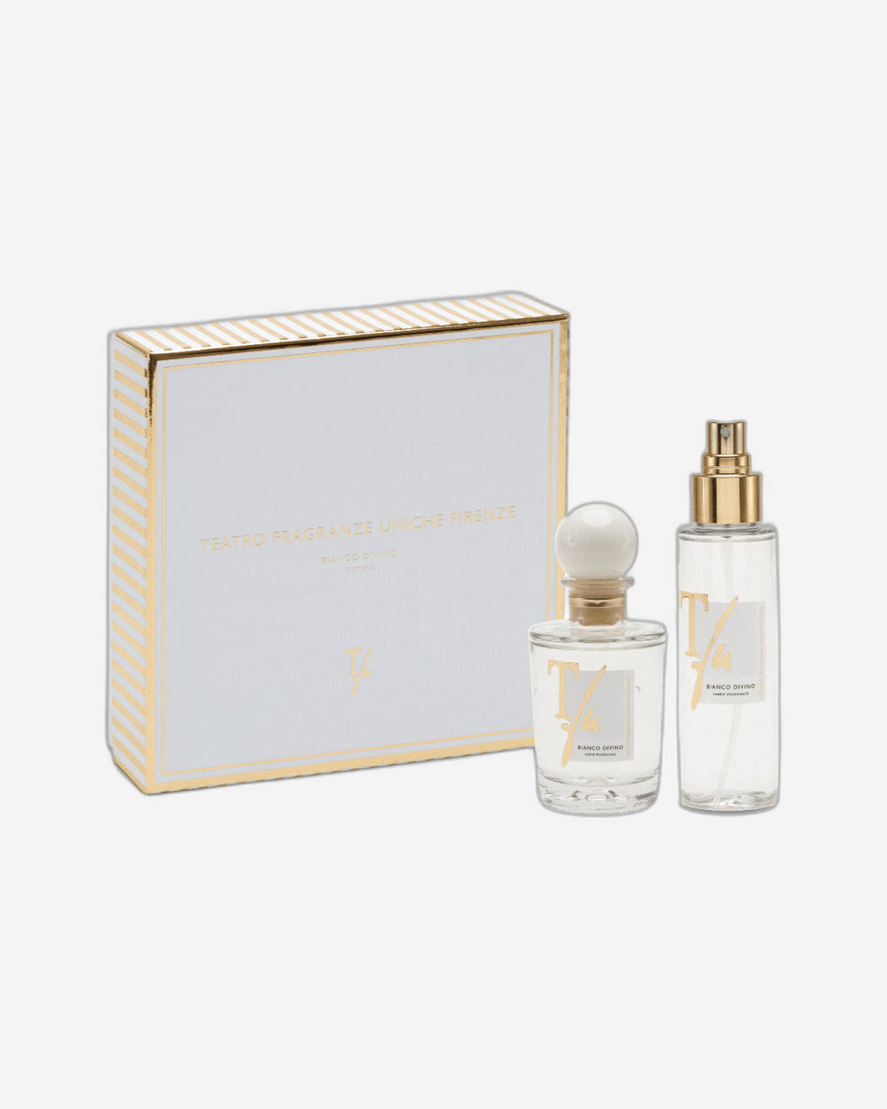 Teatro White Divine Gift Box 100ml Diffuser + 100ml Fabric Spray