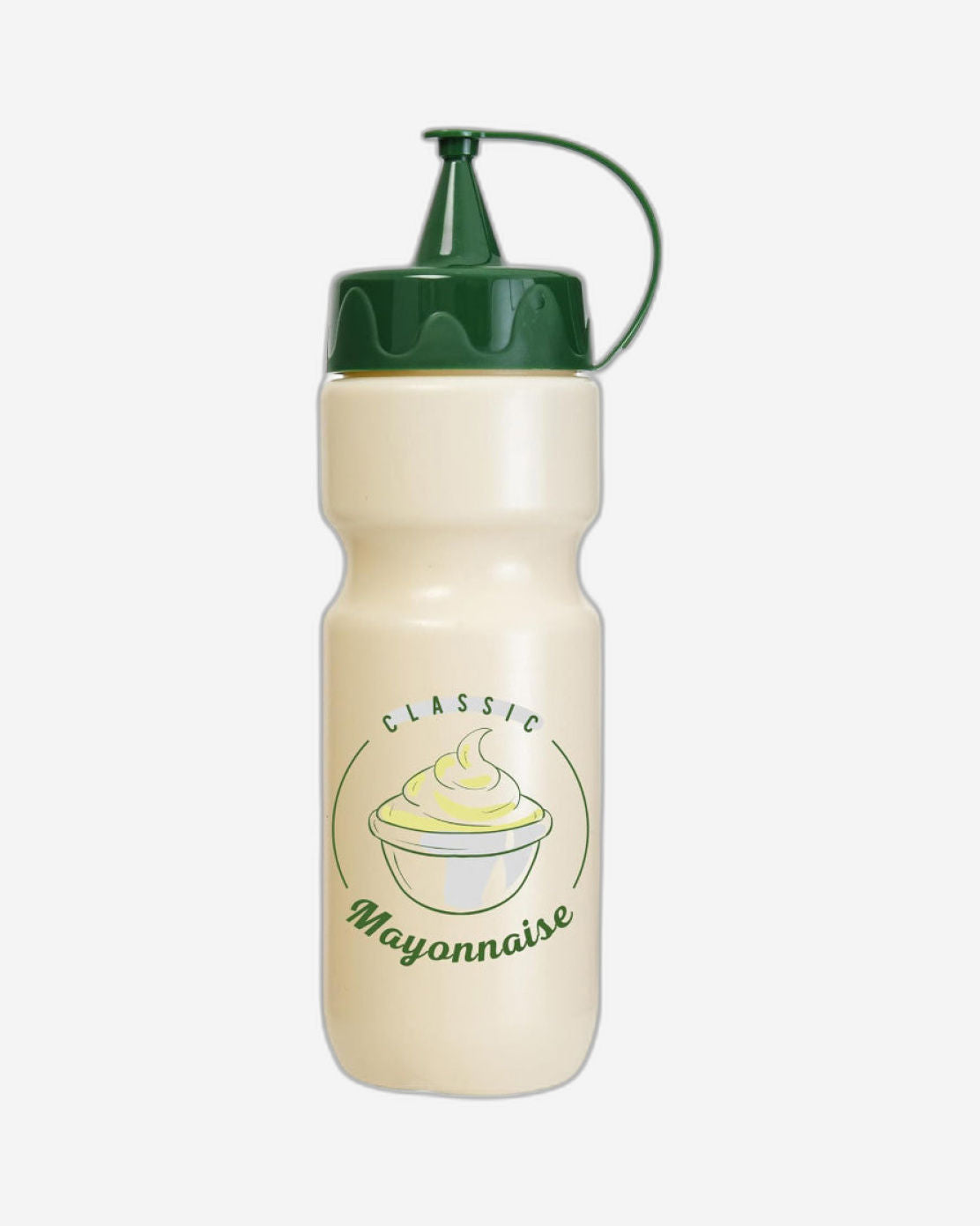 Herevin 660ml Classic Mayonnaise Dispenser Bottle - Beige Decorated BP