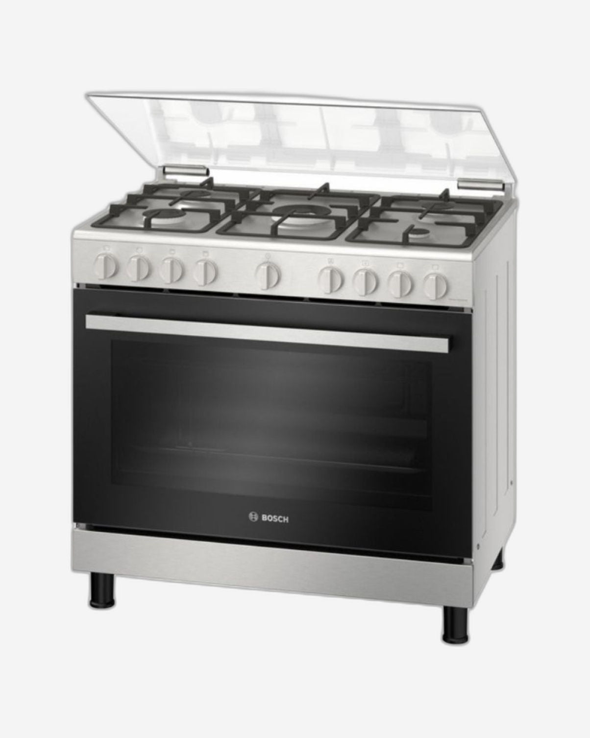 Buy Bosch Series 2 Gas Range Cooker XXL Oven 125L Online in UAE | Jashanmal