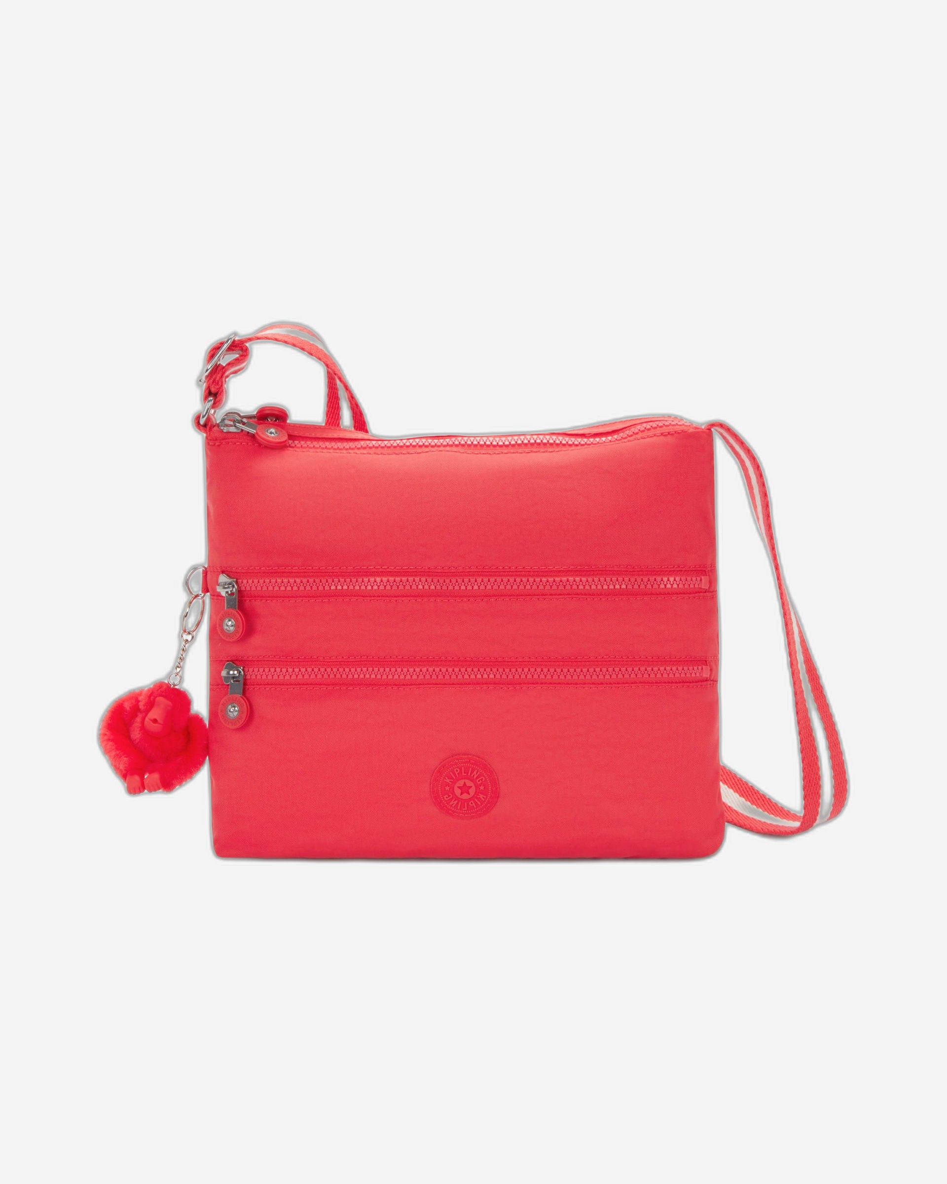 Kipling Alvar Escape Red Medium Crossbody 13335-5DX