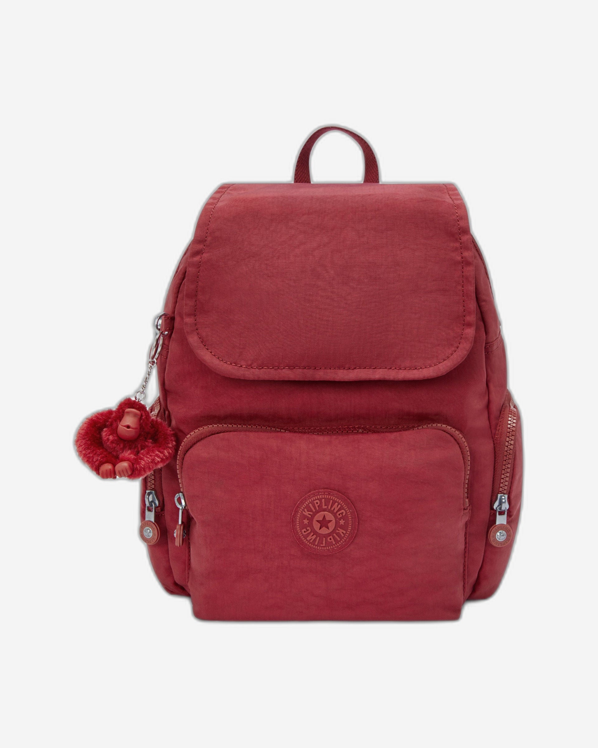 Kipling City Zip S Funky Red Small Backpack I3523-4SS