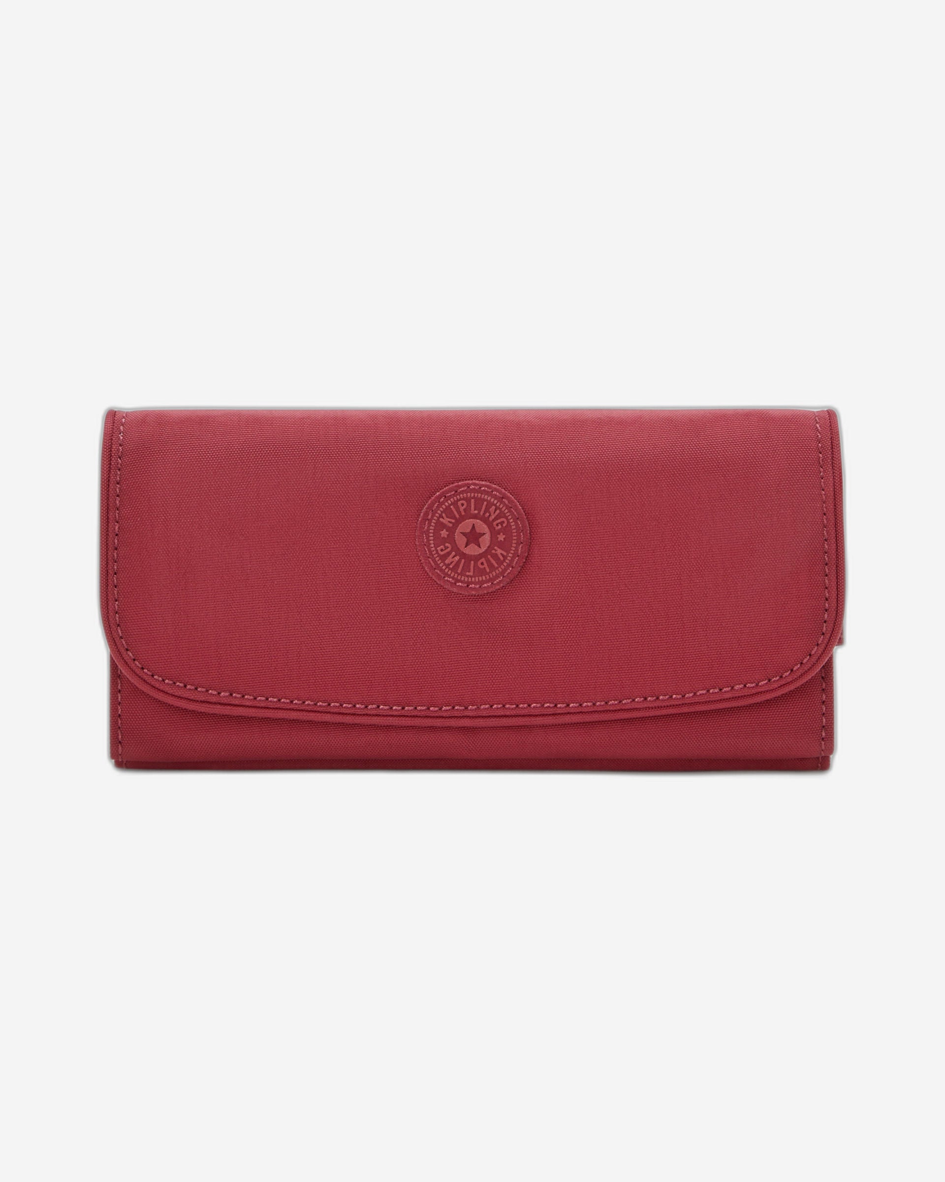 Kipling Money Land Funky Red Large Wallet I4191-4SS
