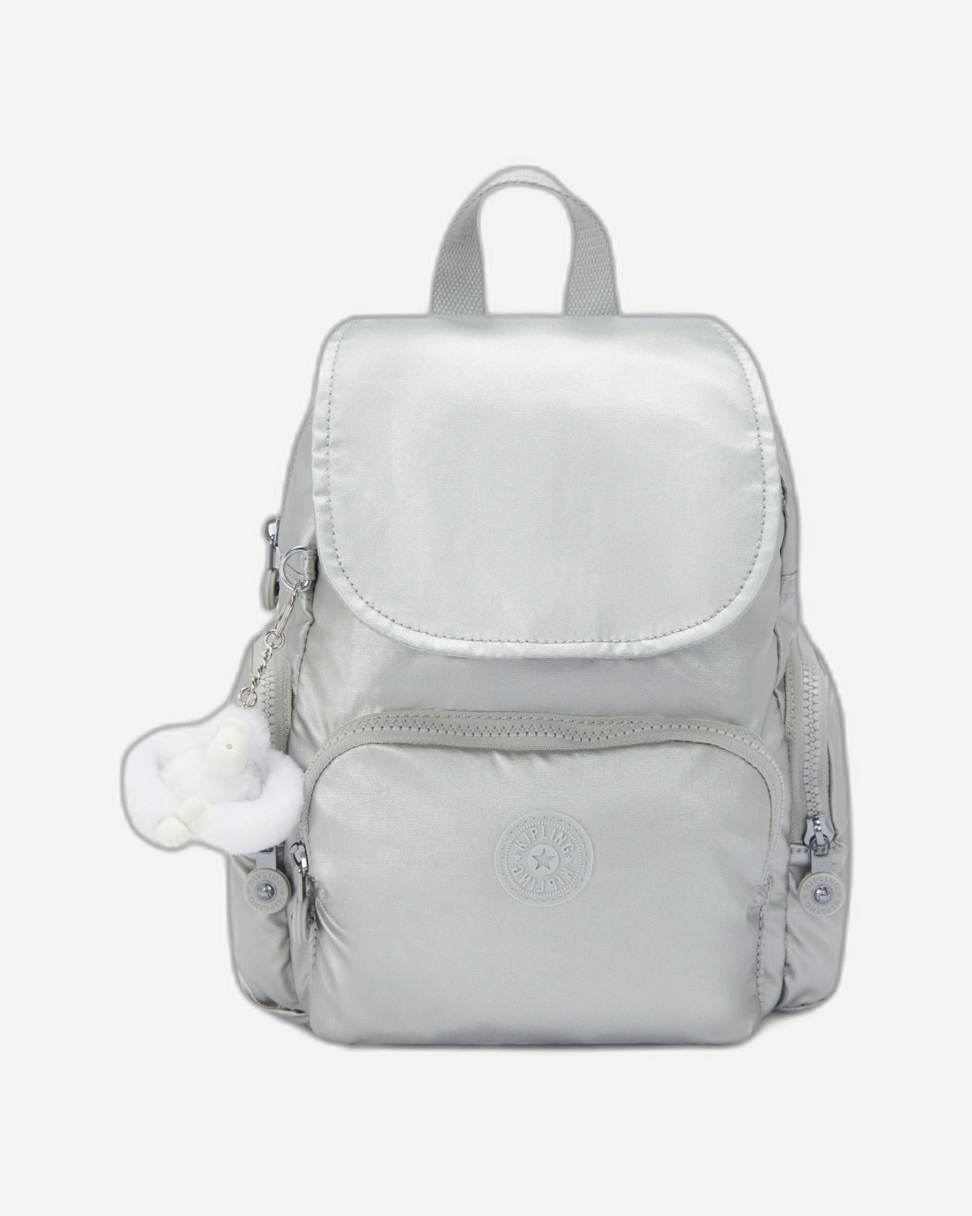Kipling City Zip Mini New Bright Metallic Small Backpack I4697-70P