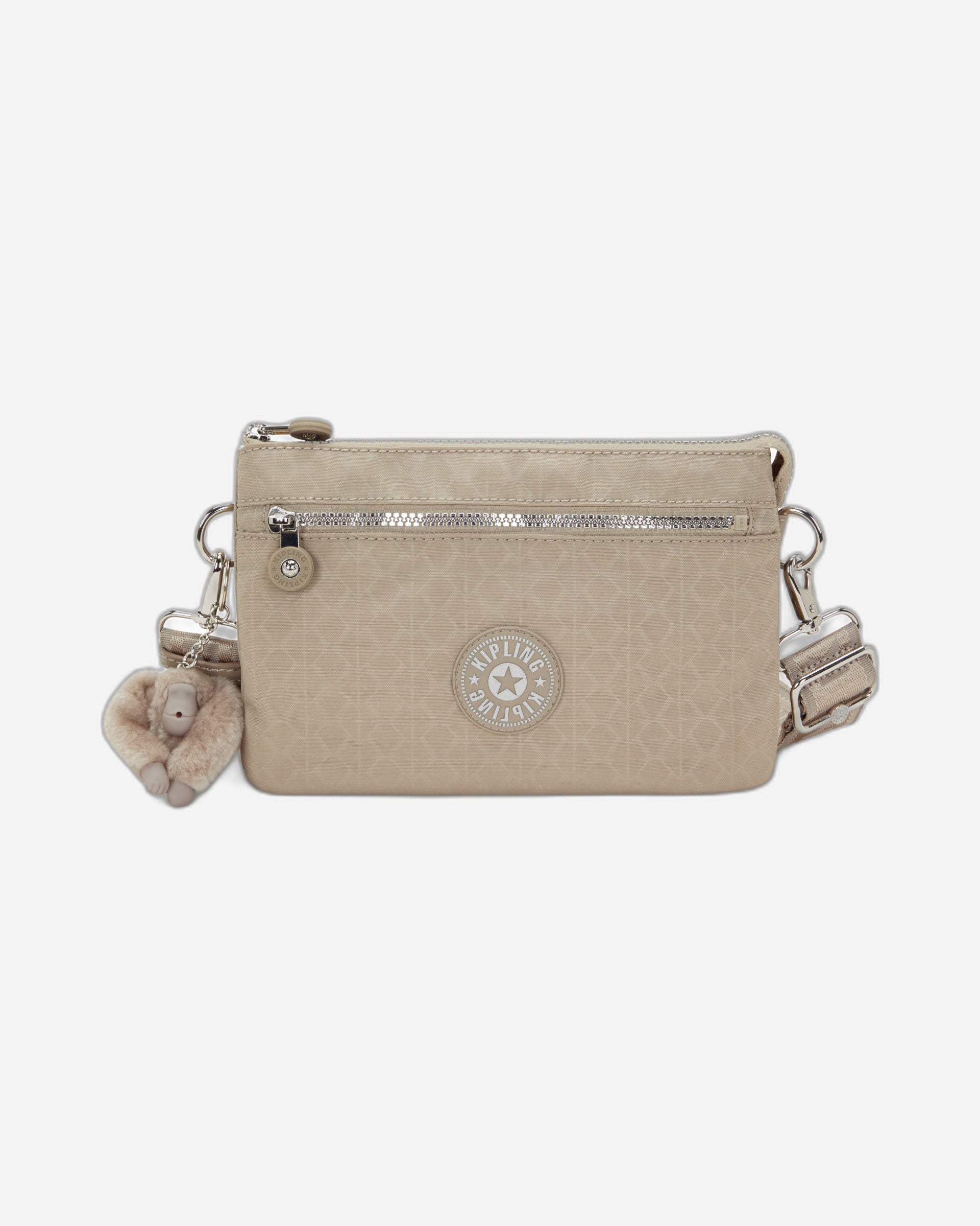 KIPLING Riri Zip Glorious Be Sil Small crossbody (with removable shoul