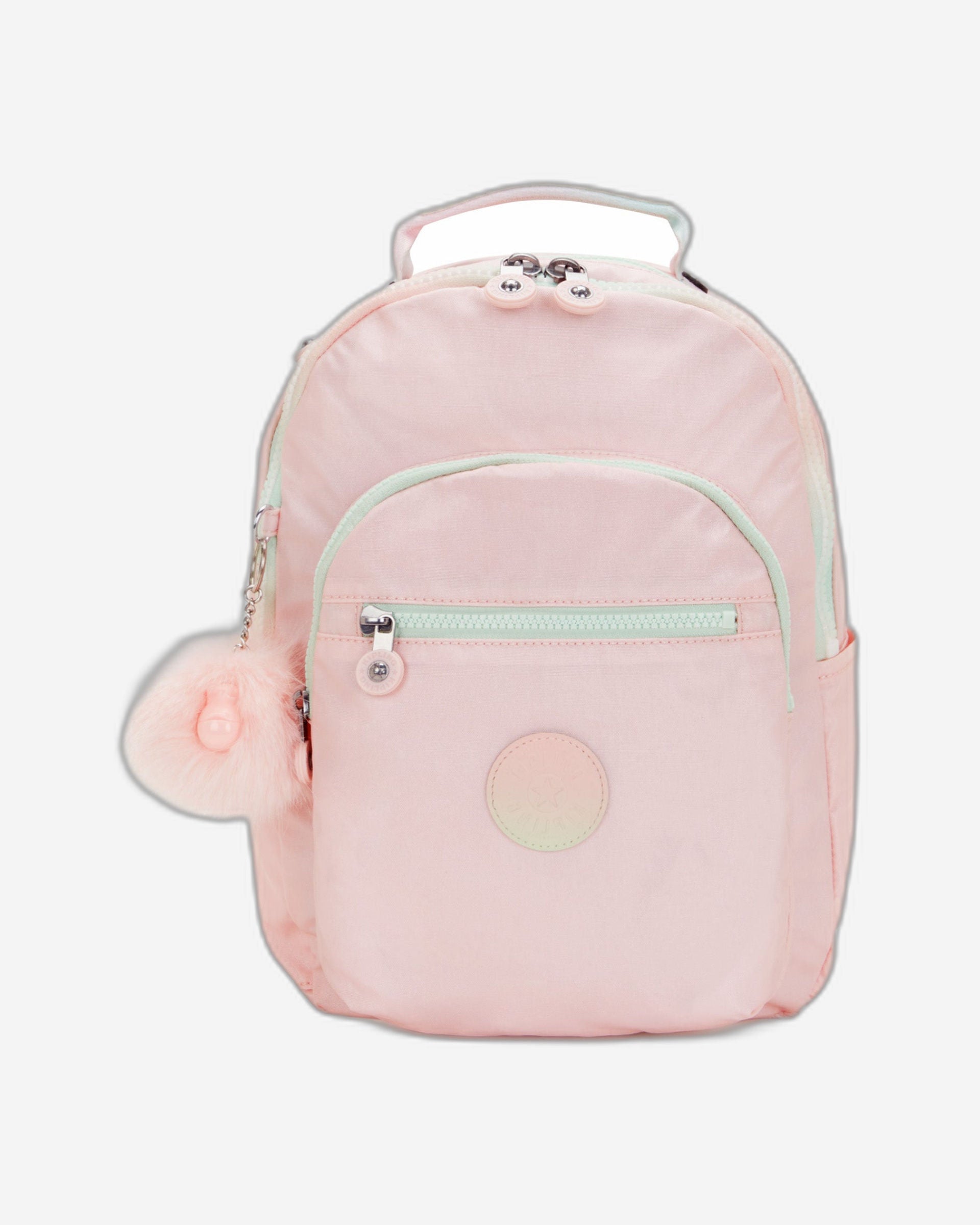 Kipling Seoul S Blush Metallic Backpack C2I5768-E7L