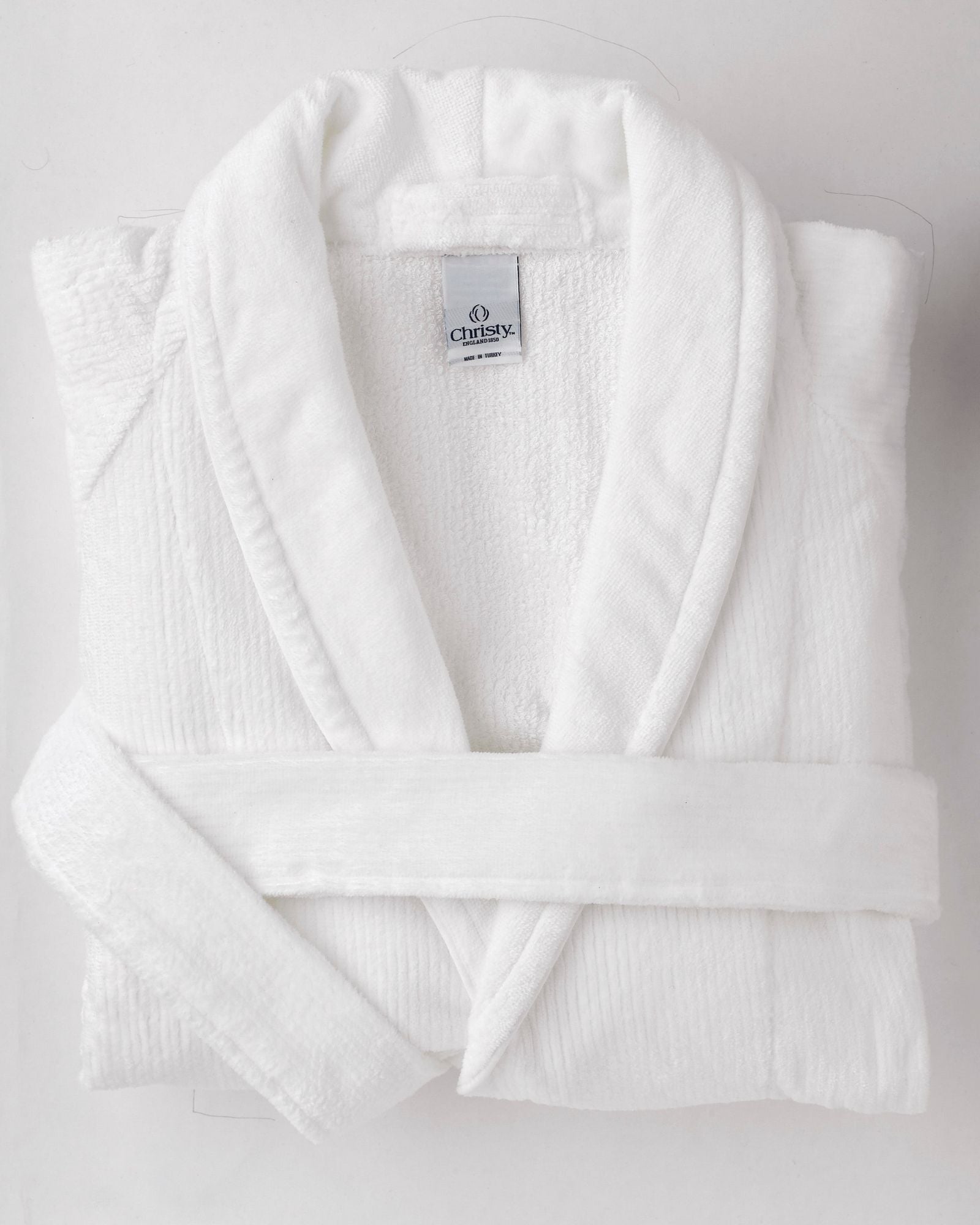 Christy "Luxury Egyptian" Bath Robe in White